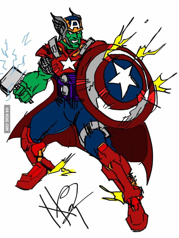 Composite Avengers - 9GAG