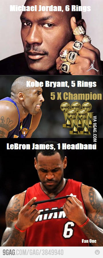 Poor LeBron :( - 9GAG