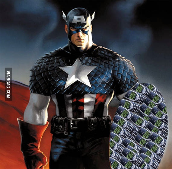 Captain America real shield, if you know what I mean... - 9GAG