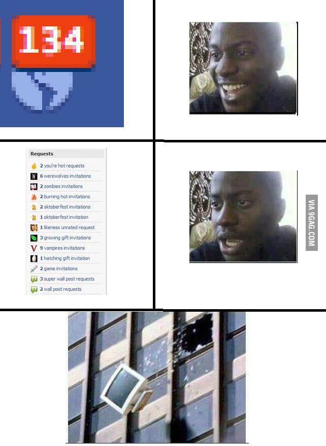 Facebook problems - 9GAG
