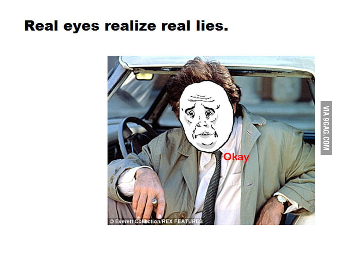 Sad Columbo is sad. - 9GAG