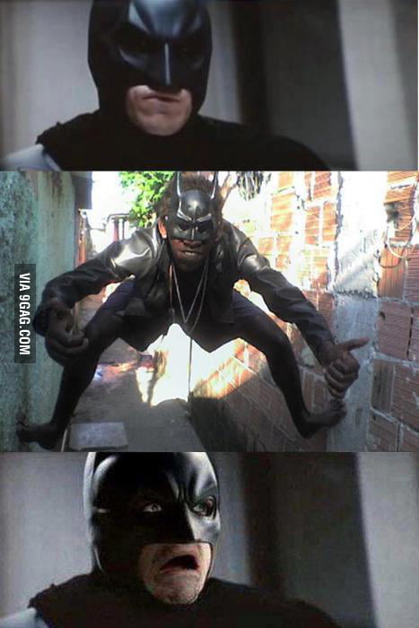 Batman was surprised! - 9GAG