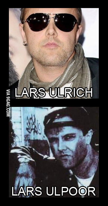 Lars Ulrich - 9GAG