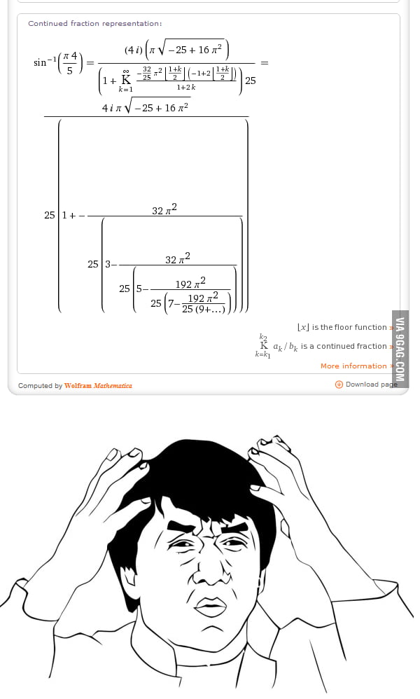 Math, not even once. - 9GAG