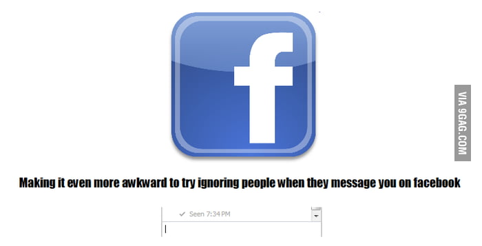 Awkward Facebook is awkward - 9GAG