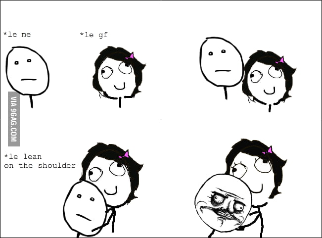 Le shoulder lean - 9GAG