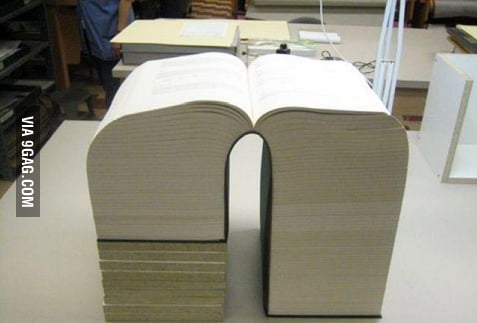 Doing a bit of light reading... - 9GAG