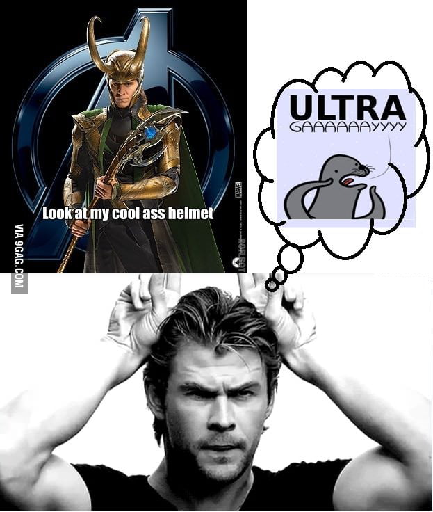 Chris Trolling: Loki's Helmet - 9GAG