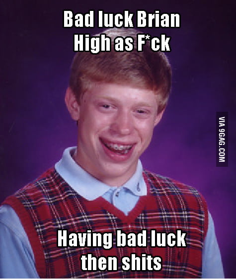 Brian High as F*Ck - 9GAG