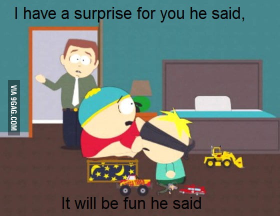 Cartman being cartman - 9GAG