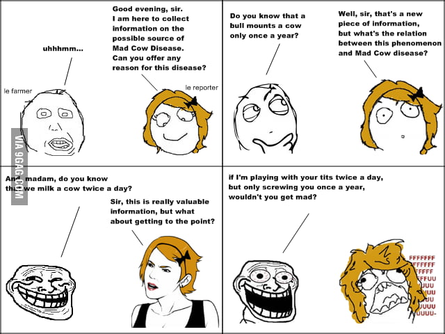 Mad Cow Disease.. - 9GAG