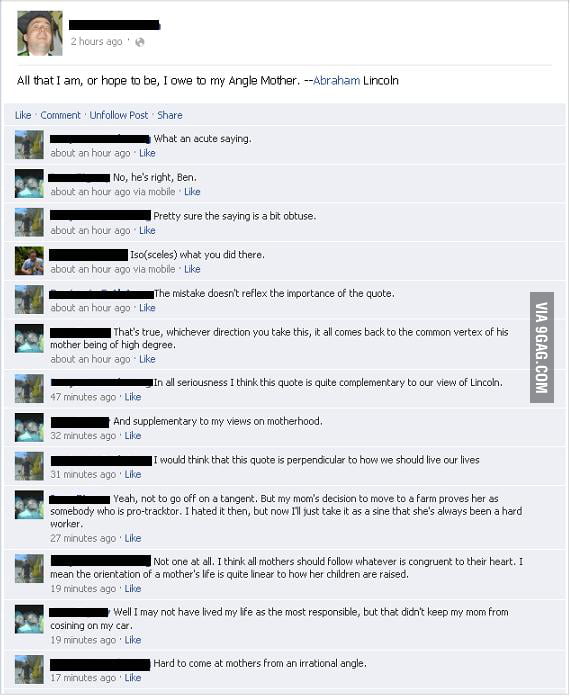 The many angles of a mother - 9GAG