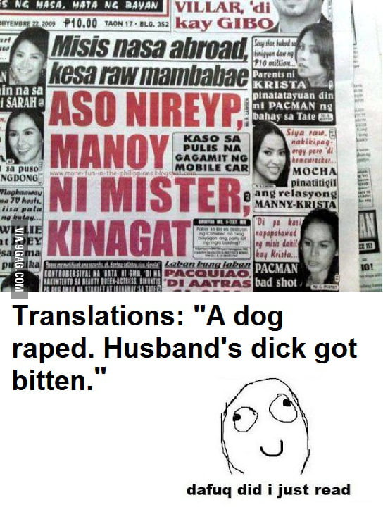 What a headline - 9GAG