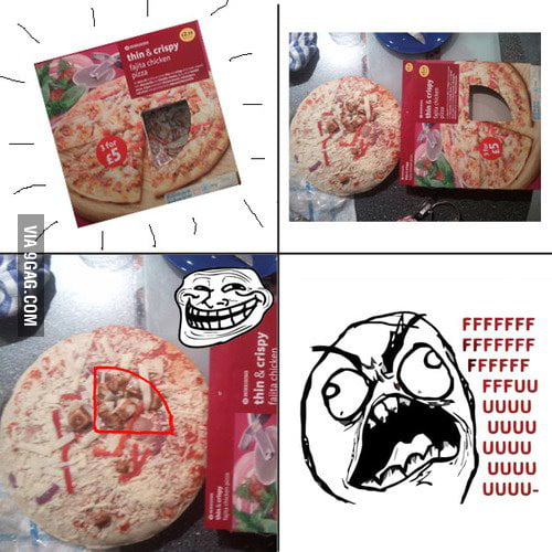 Troll pizza - 9GAG