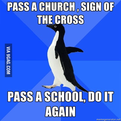 Socially Awkward Christian - 9GAG