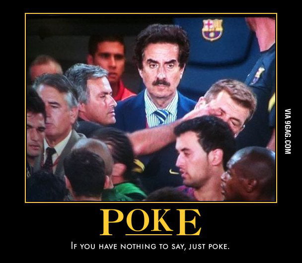 Mourinho Poke - 9GAG