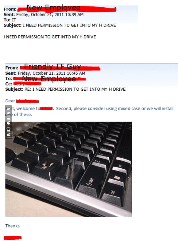 Friendly IT guy - 9GAG