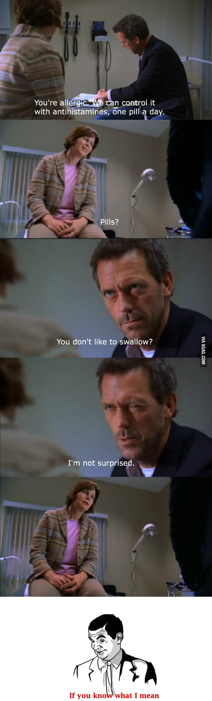 Gregory House just being Gregory House - 9GAG