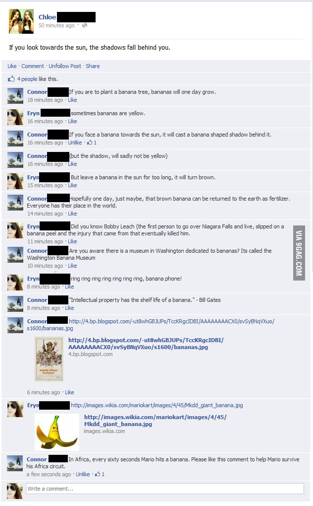 Banana Trolling - 9GAG