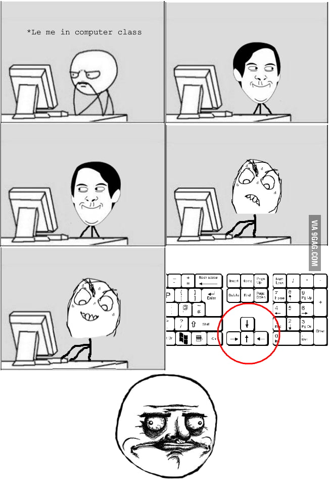 In Computer Class 9GAG