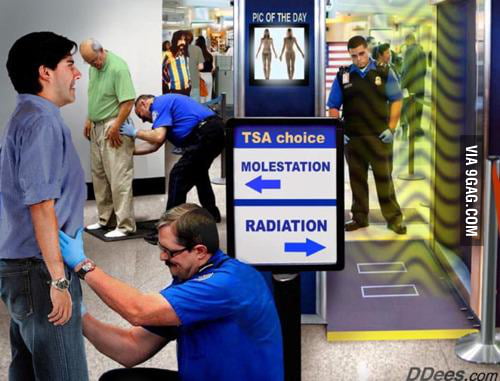 TSA choices - 9GAG