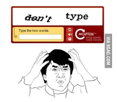 CAPTCHA troll - 9GAG