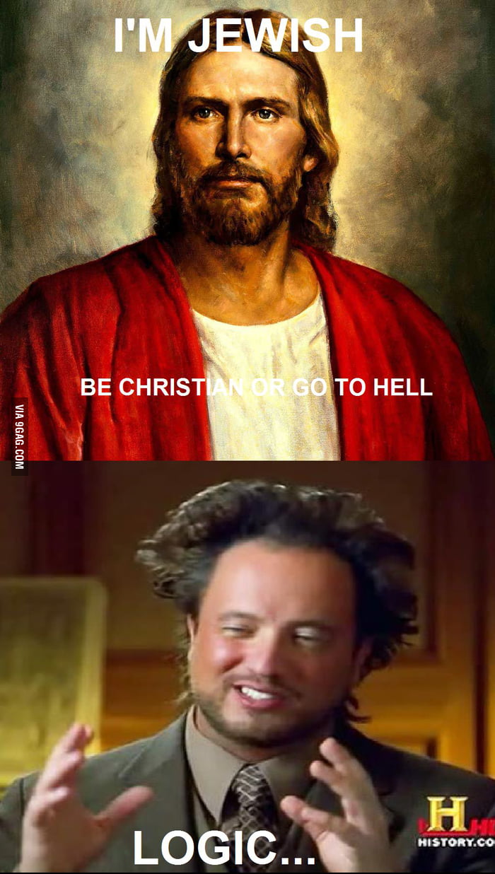 Jesus' logic - 9GAG