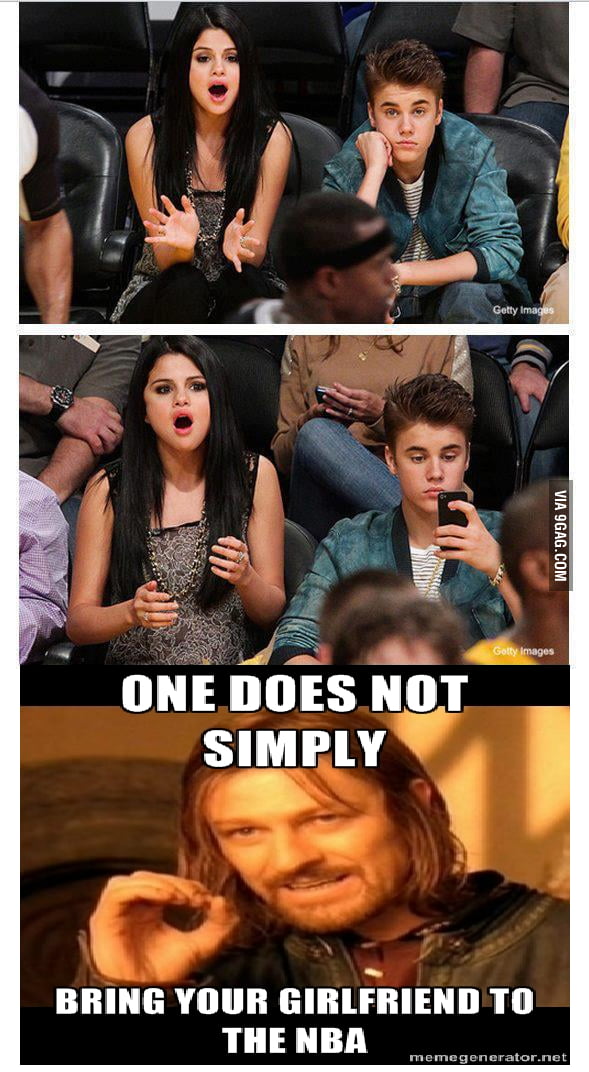 Because she'll be bore if you bring her - 9GAG
