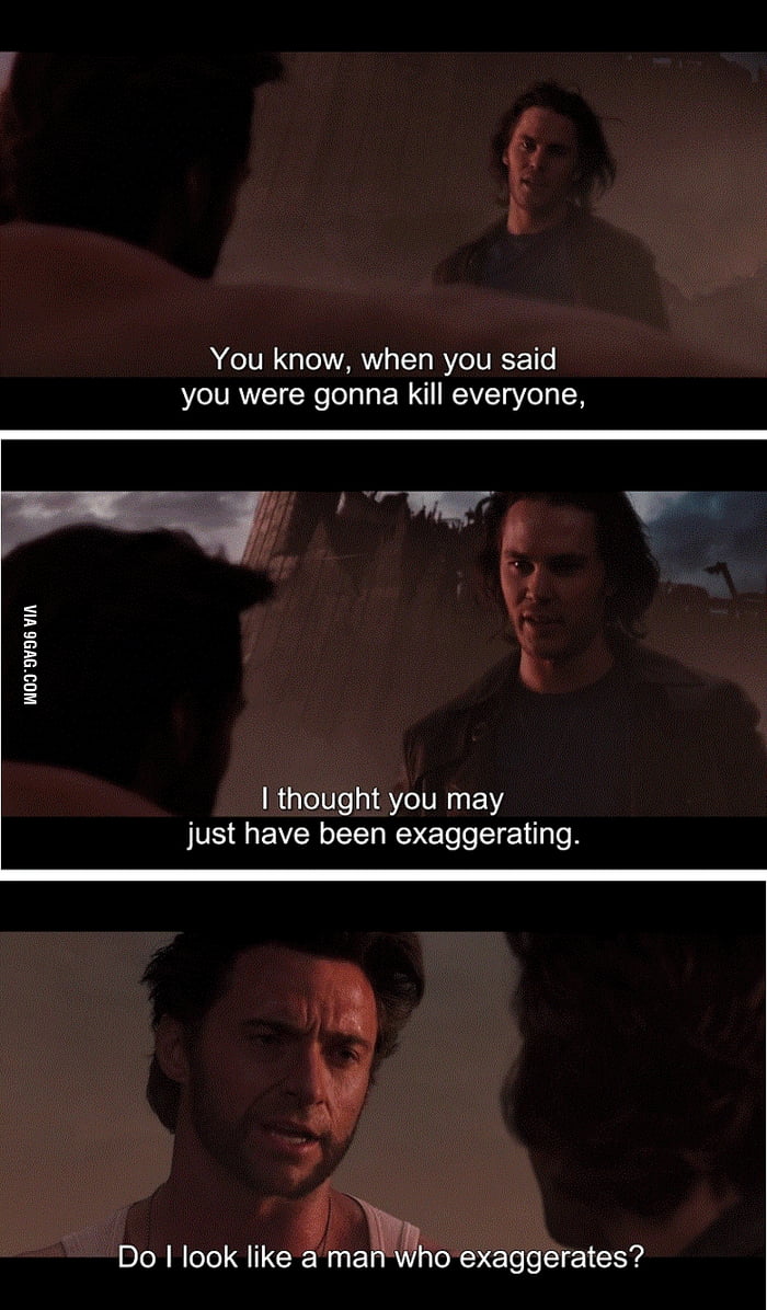 Serious Wolverine - 9GAG