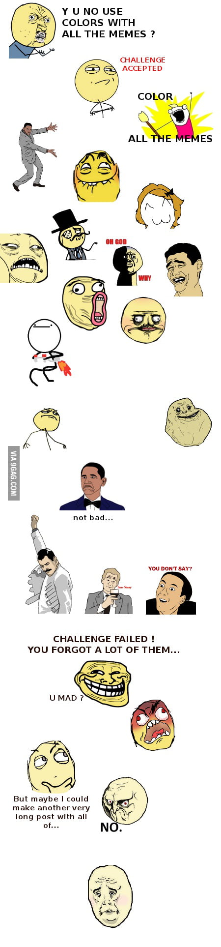 Coloured memes - 9GAG