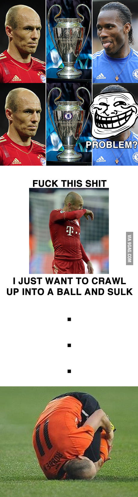 Shame, Poor Robben - 9GAG