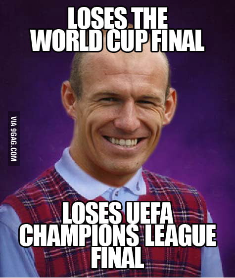 Bad Luck Robben - 9GAG