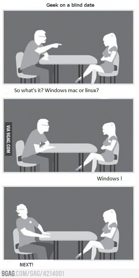 A geek on a blind date V2.0 - 9GAG