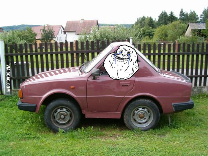 Forever Alone Car - 9GAG