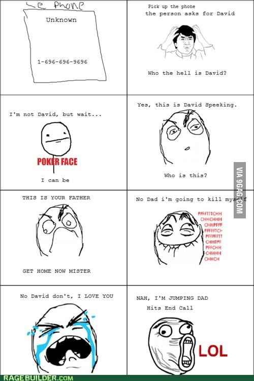 Random phone call troll - 9GAG