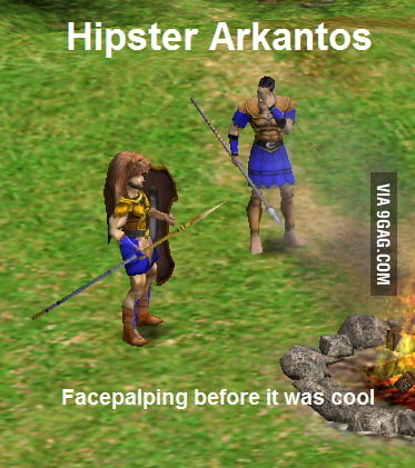 Arkantos Facepalm - 9GAG