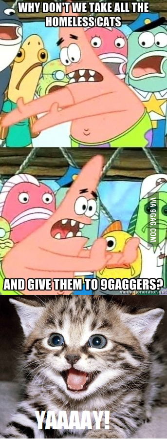 Patrick strikes again! - 9GAG