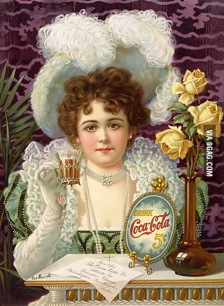 Coca-Cola Like a lady - 9GAG