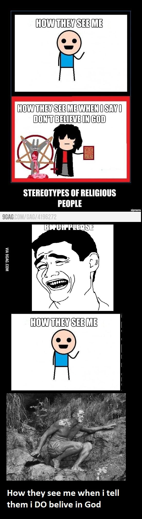 Atheist stereotypes... - 9GAG