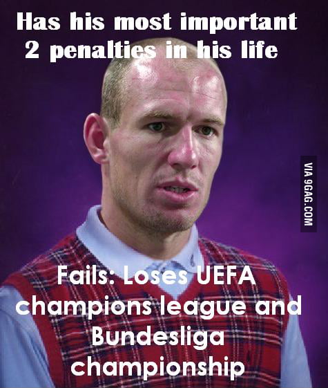 Bad Luck Robben - 9GAG