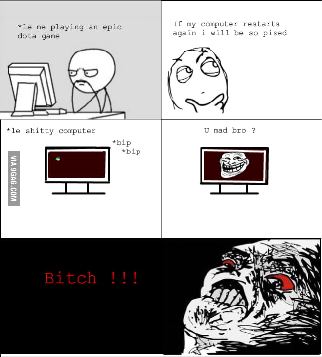 Troll computer - 9GAG