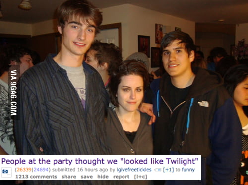 Twilight in Real Life - 9GAG