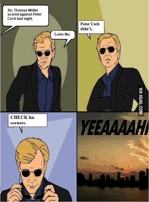 Just Peter Cech. - 9GAG