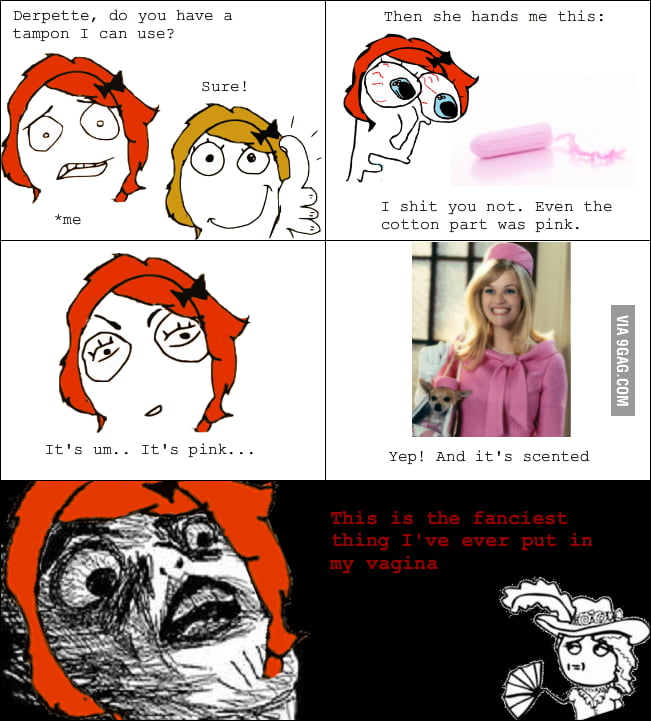 The Rolls Royce of tampons - 9GAG