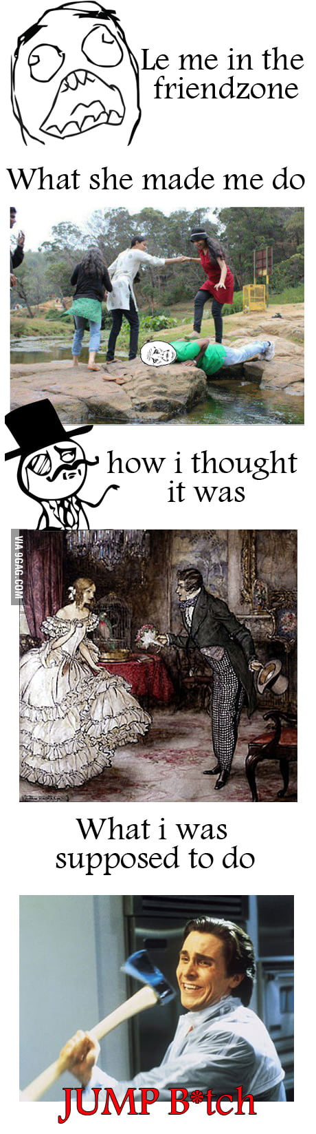 Friendzoned Bridge Level Over 9000 9gag