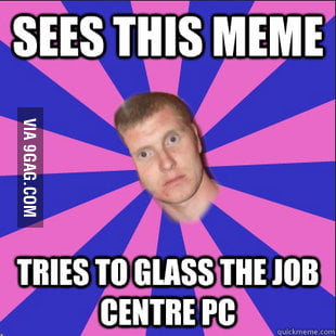 Benefits Baz sees own Meme - 9GAG