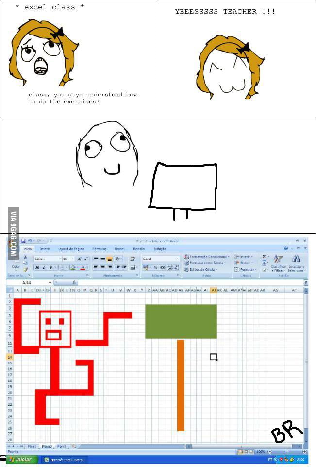 Excel Class - 9GAG