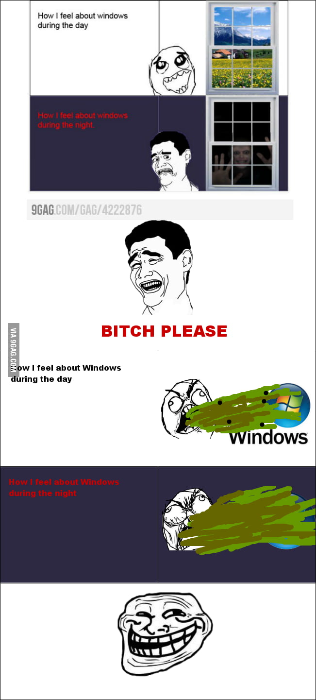 Just Windows... [Ficced] - 9GAG