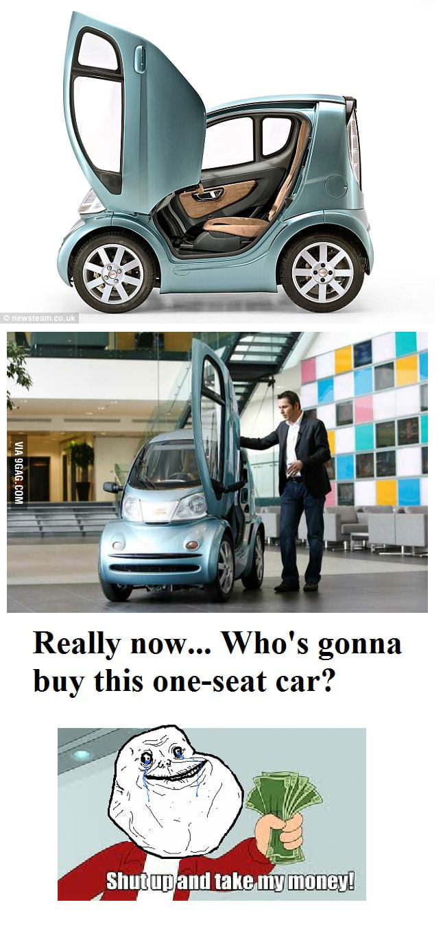Forever alone car - 9GAG