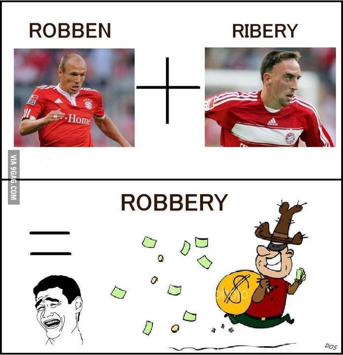 Robben + Ribery - 9GAG